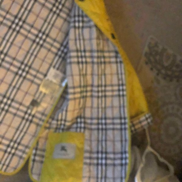 Burberry | Jackets & Coats | Yellow Authentic Burberry Coat | Poshmark